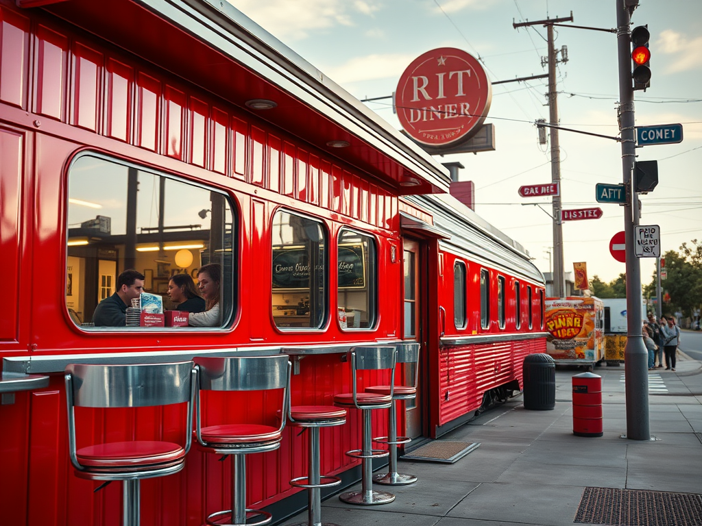 From Field’s to Theo’s: The Red Train-Car Diner — A Dallas Story – Greg ...